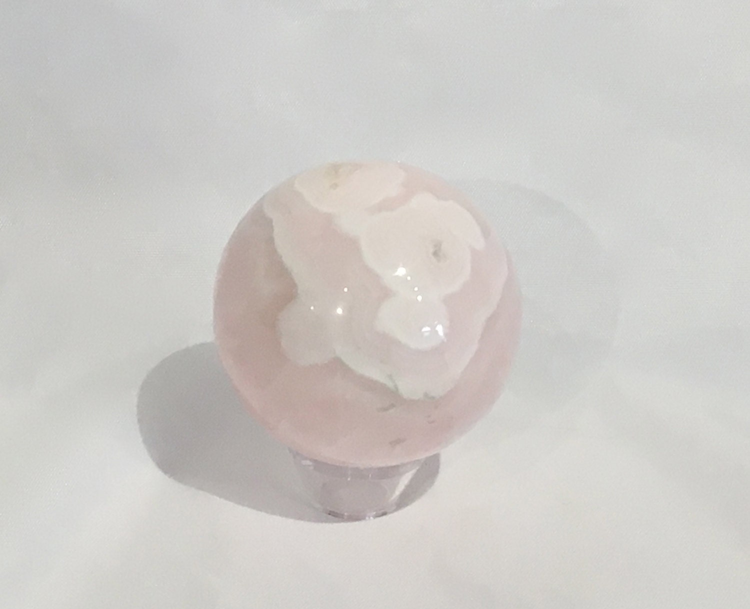 PINK CALCITE Sphere// Calcite Sphere// Crystal Sphere// Healing ...