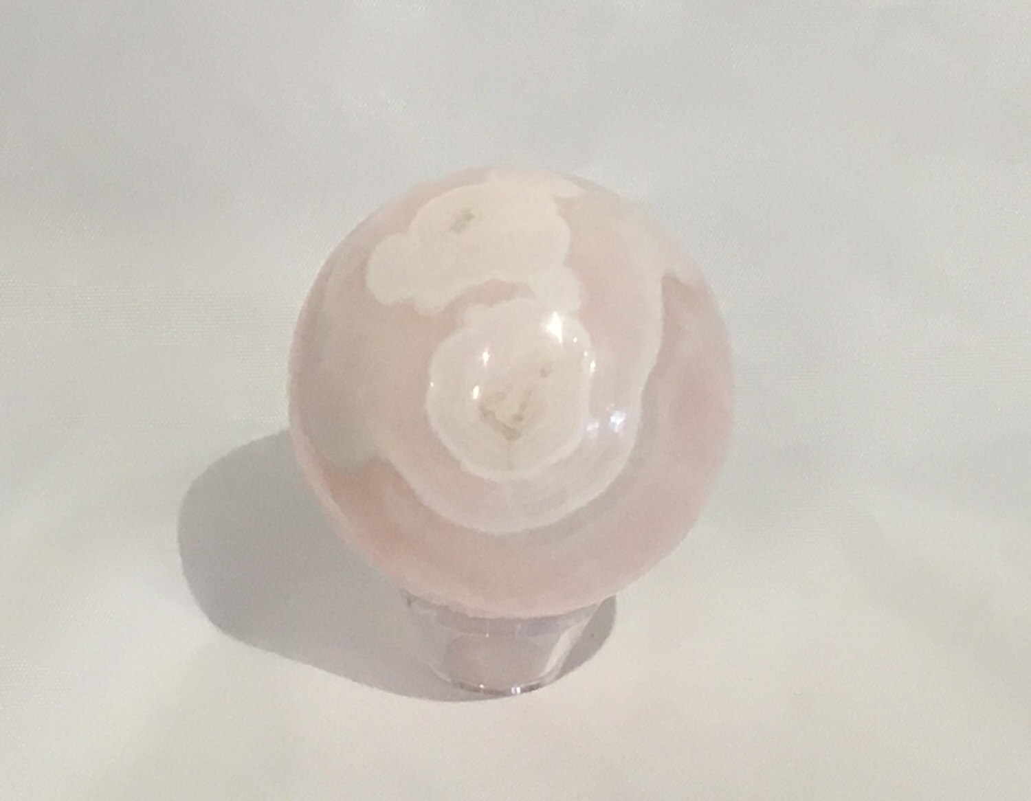 PINK CALCITE Sphere// Calcite Sphere// Crystal Sphere// Healing ...