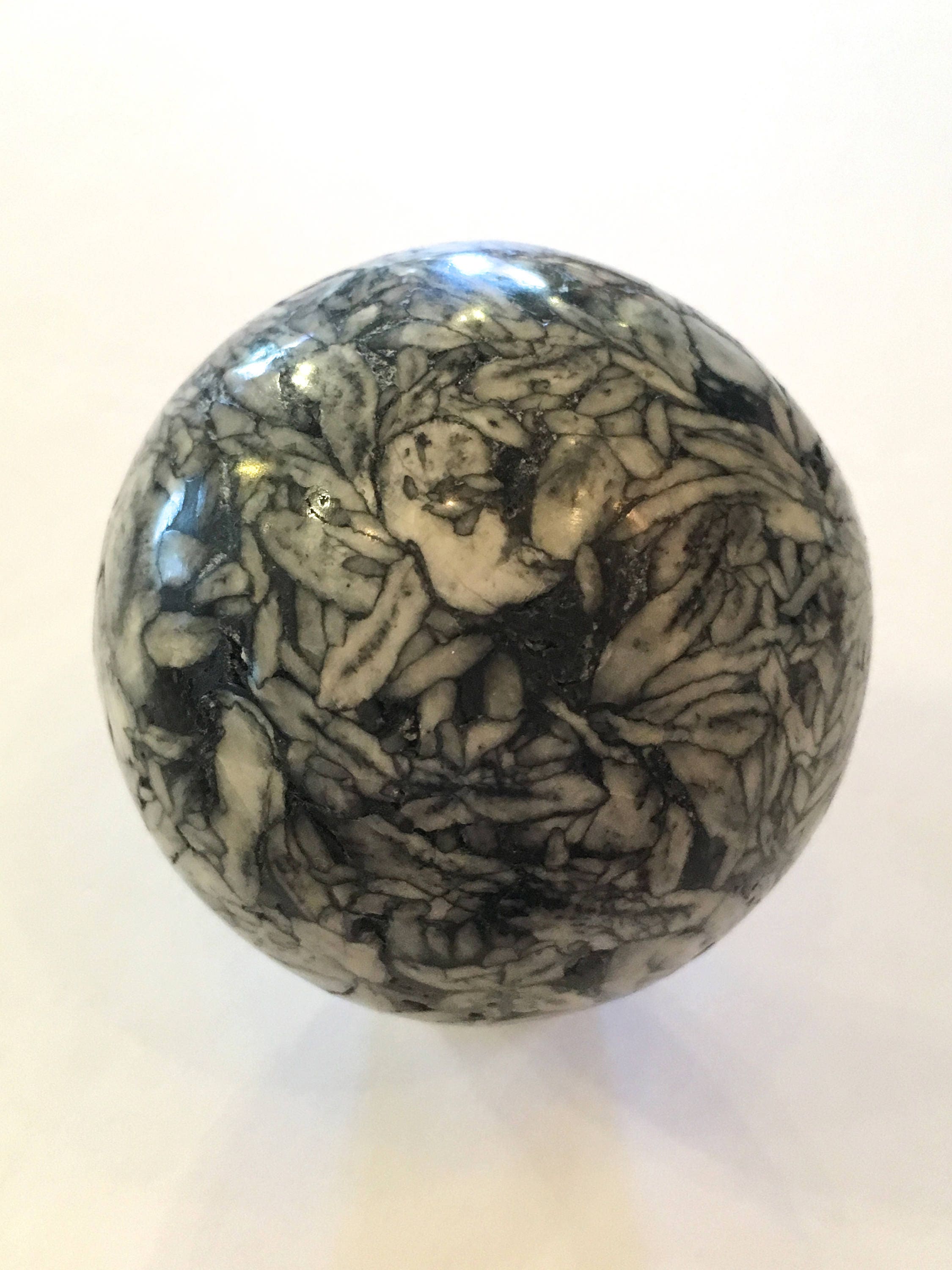 PINOLITH Sphere// Jasper Sphere// Crystal Sphere// Healing Gemstone ...