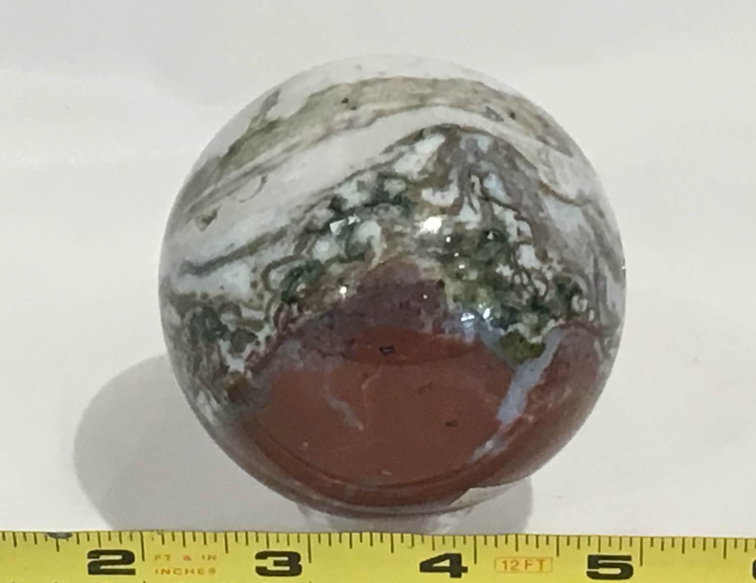 OCEAN JASPER Sphere// Jasper Sphere// Crystal Sphere// Healing Gemstone ...