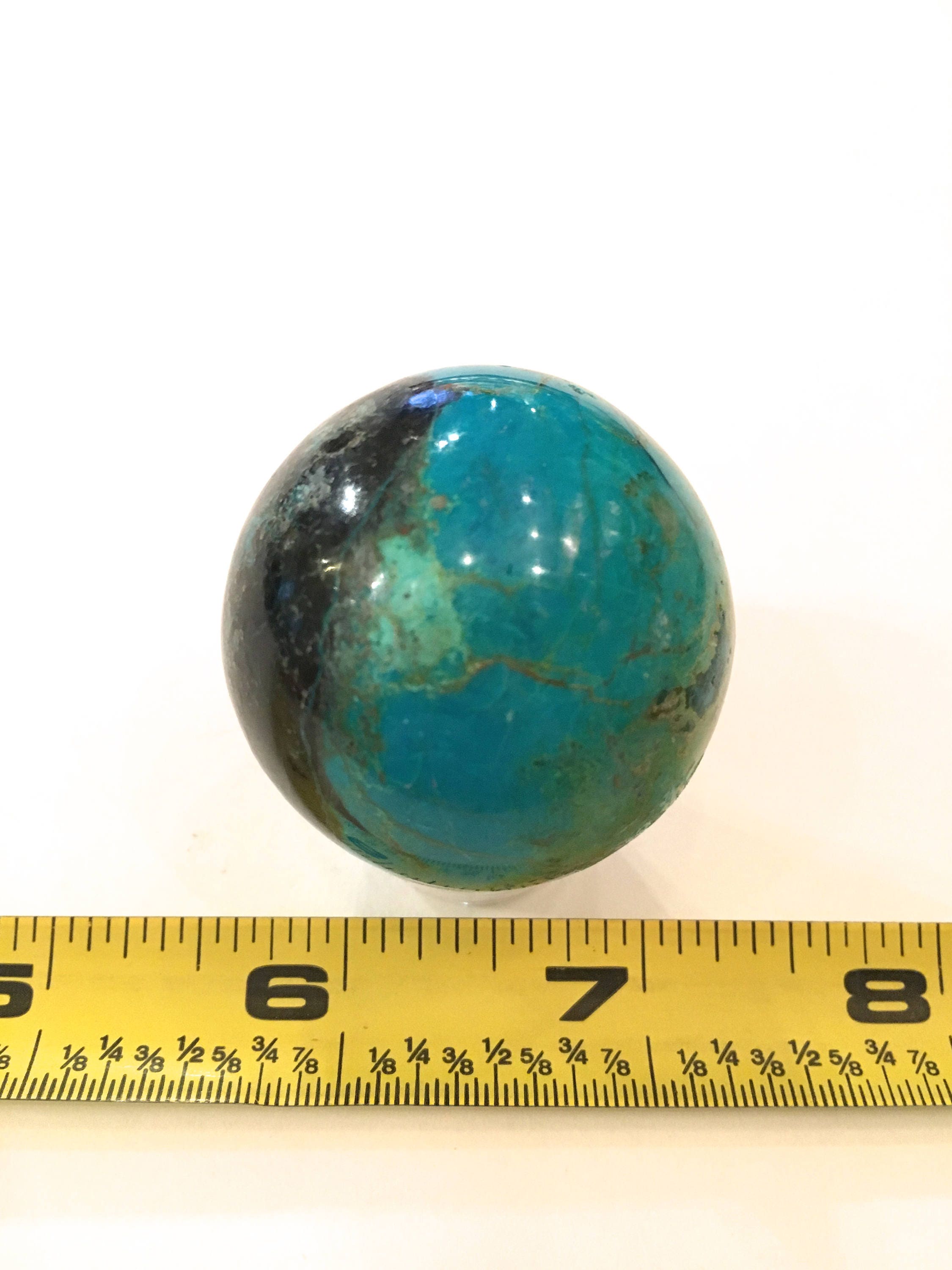 CHRYSOCOLLA Sphere// Crystal Sphere// Healing Gemstone// Crystal Ball ...