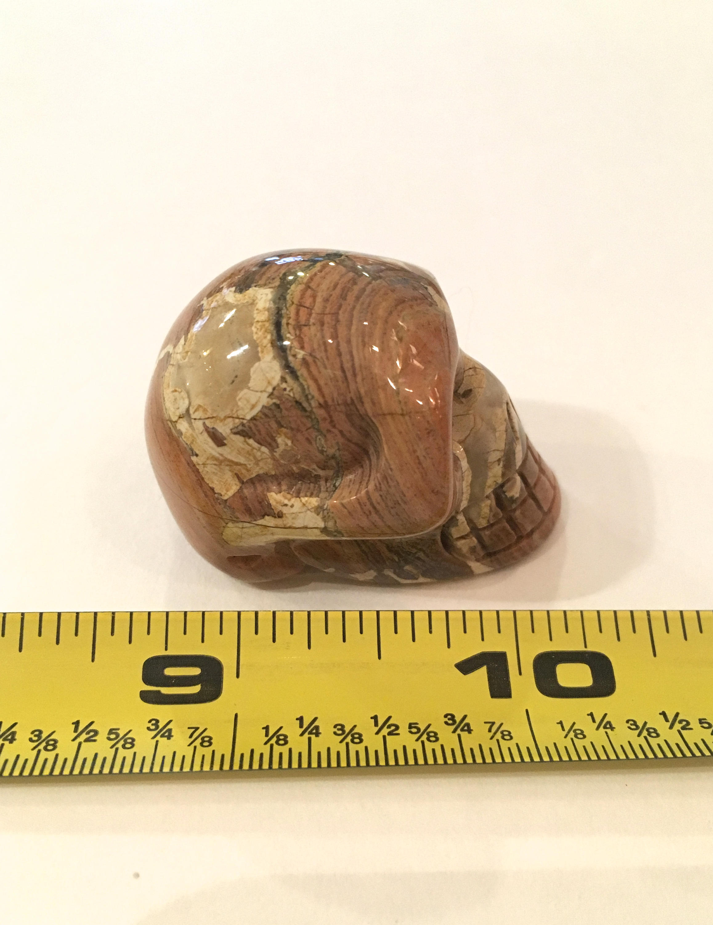 JASPER Skull// Carved Skull// Healing Gemstones// Home Decor/ Healing ...