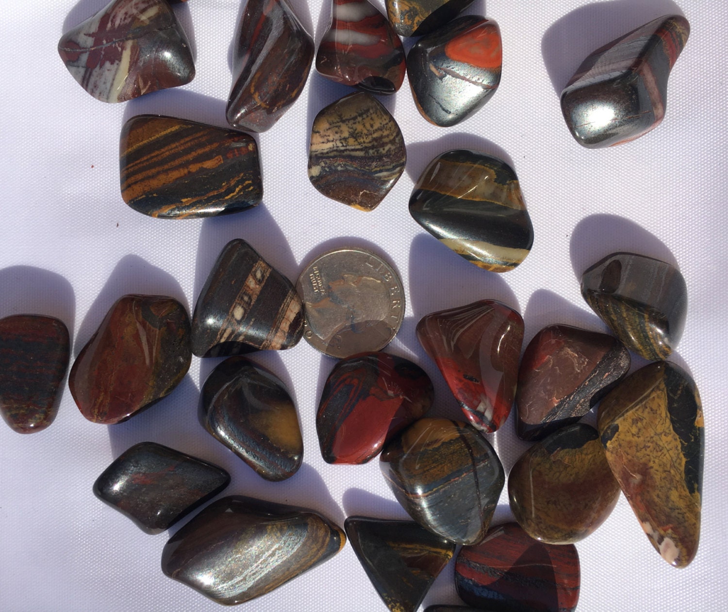 Beautiful Tumbled MUGGLE STONE Healing Gemstone// Muggle Stone ...