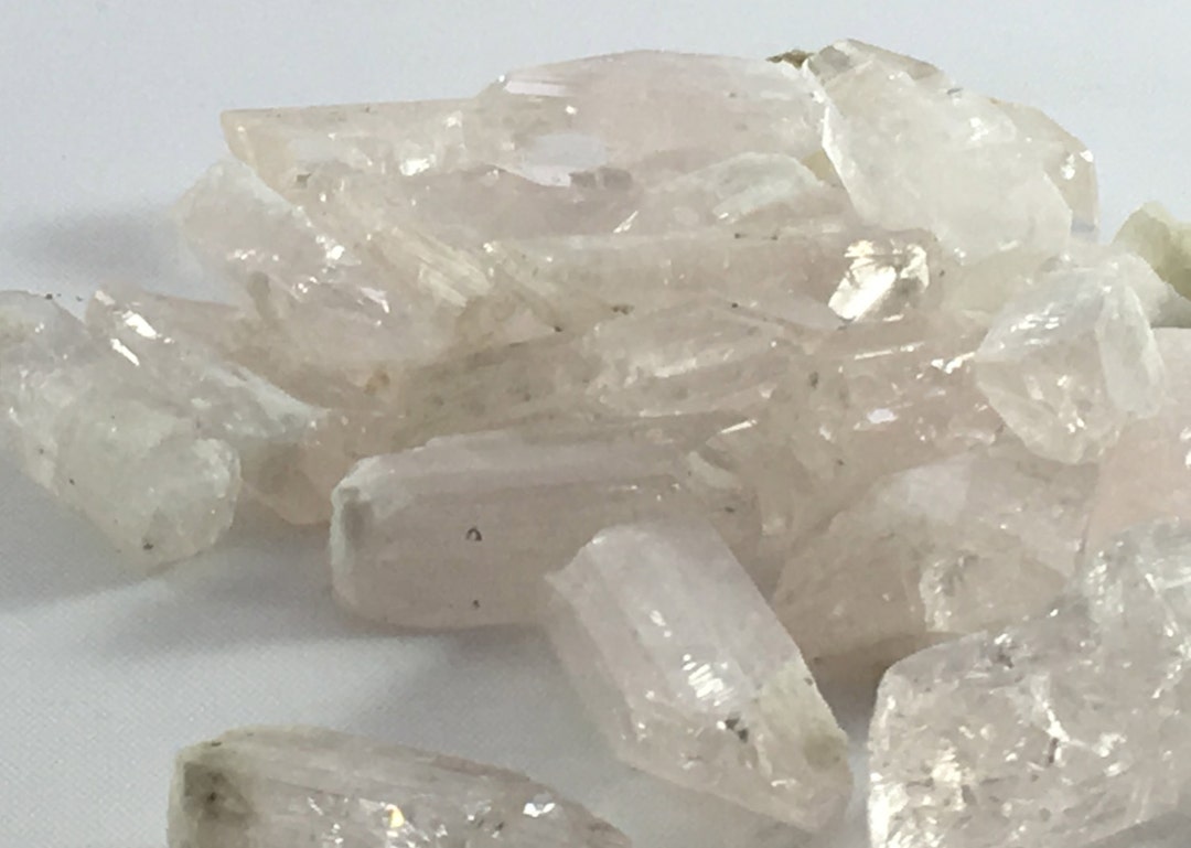 DANBURITE// Raw Pink Danburite// Healing Gemstone// Danburite Point ...