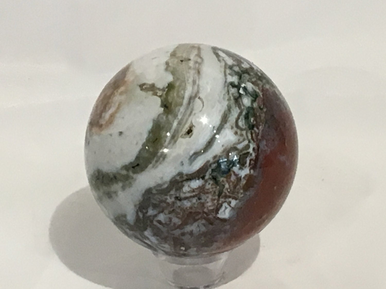 OCEAN JASPER Sphere// Jasper Sphere// Crystal Sphere// Healing Gemstone ...