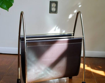 Chrome Magazine Holder - Etsy
