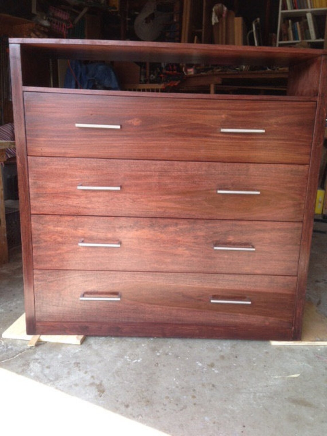 Four Drawer Dresser with Shelf | Etsy