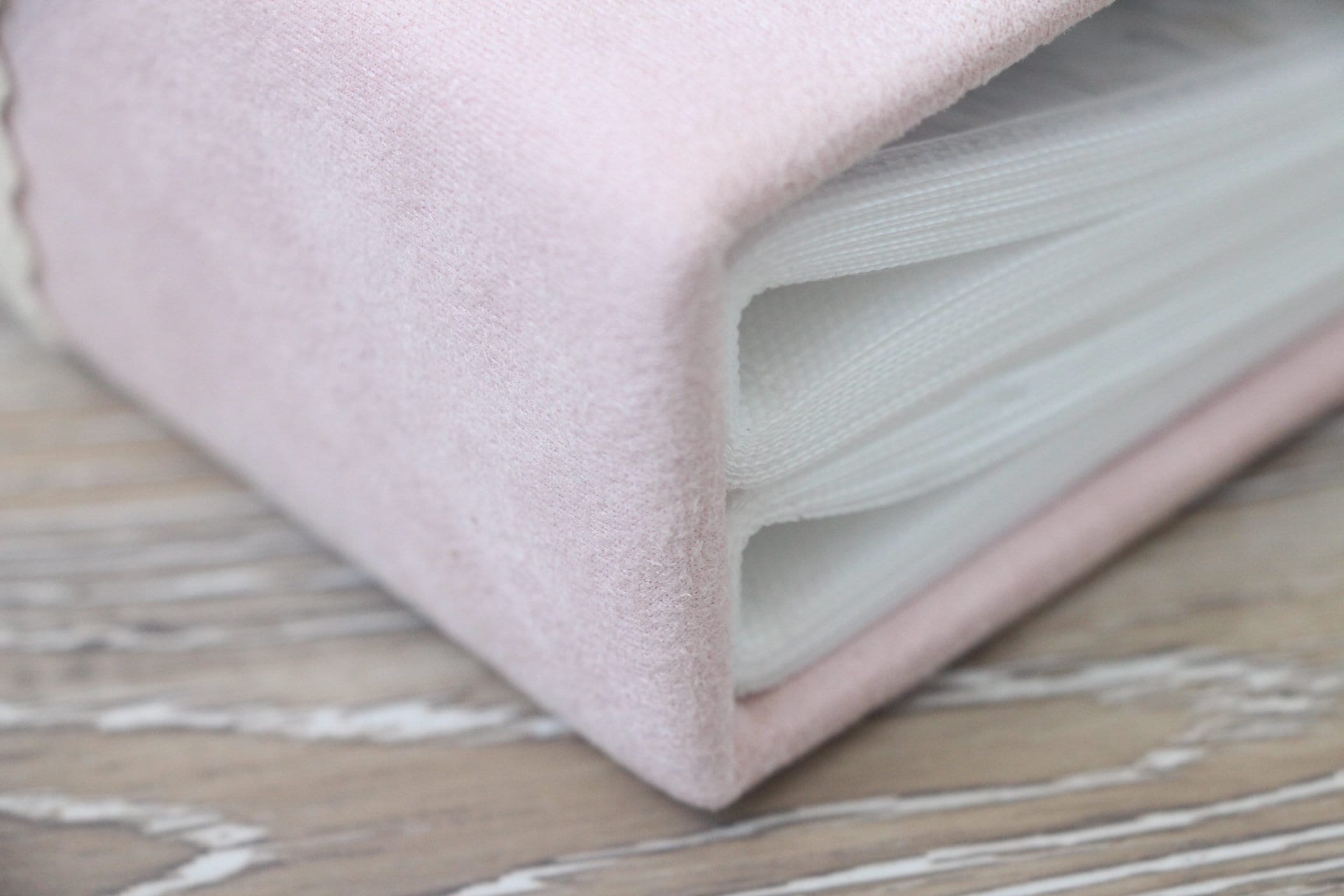 Baby photo album pastel pink. Girl baby album First year | Etsy