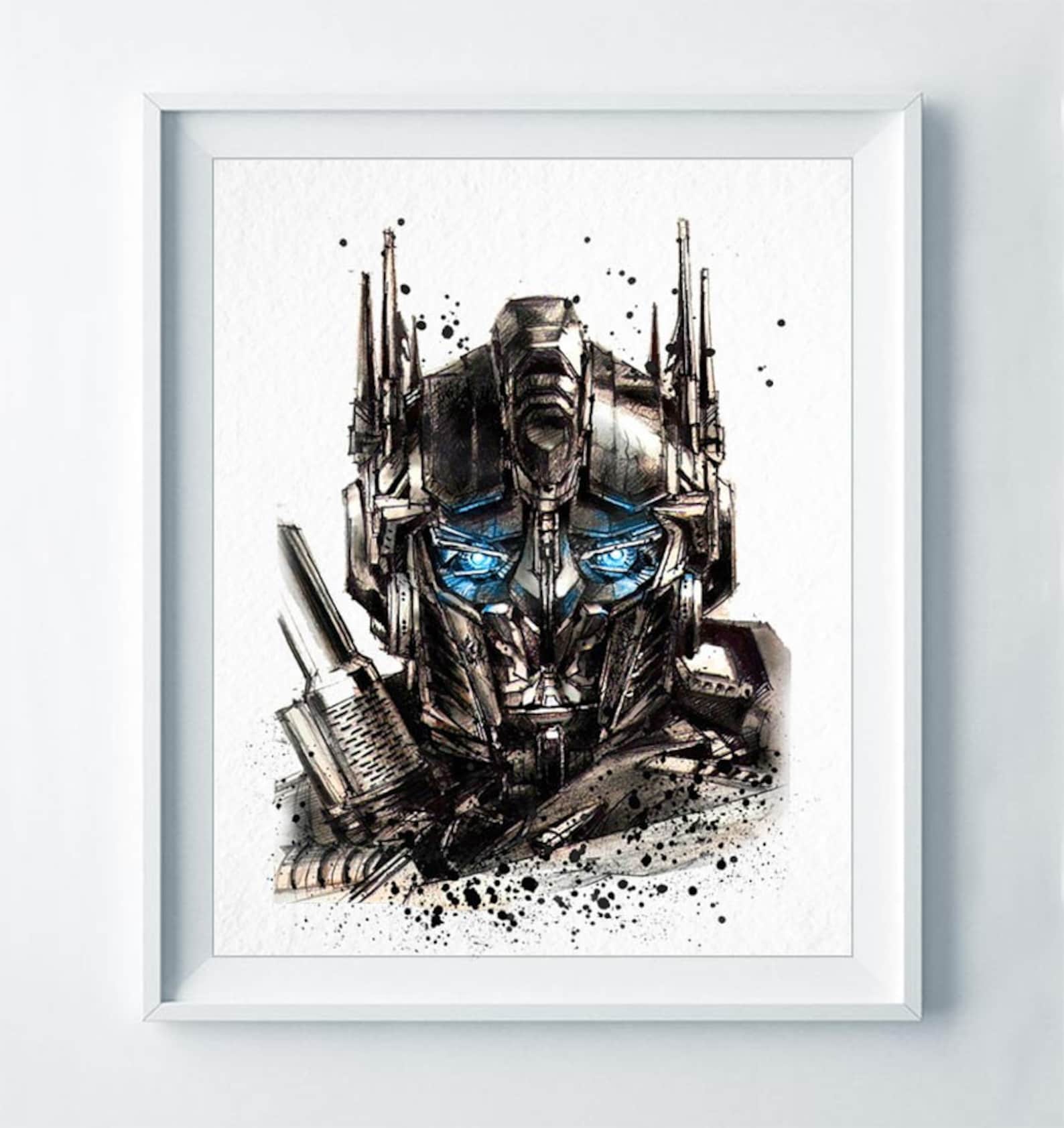 Transformers Poster Transformers Print Transformers Art Print - Etsy