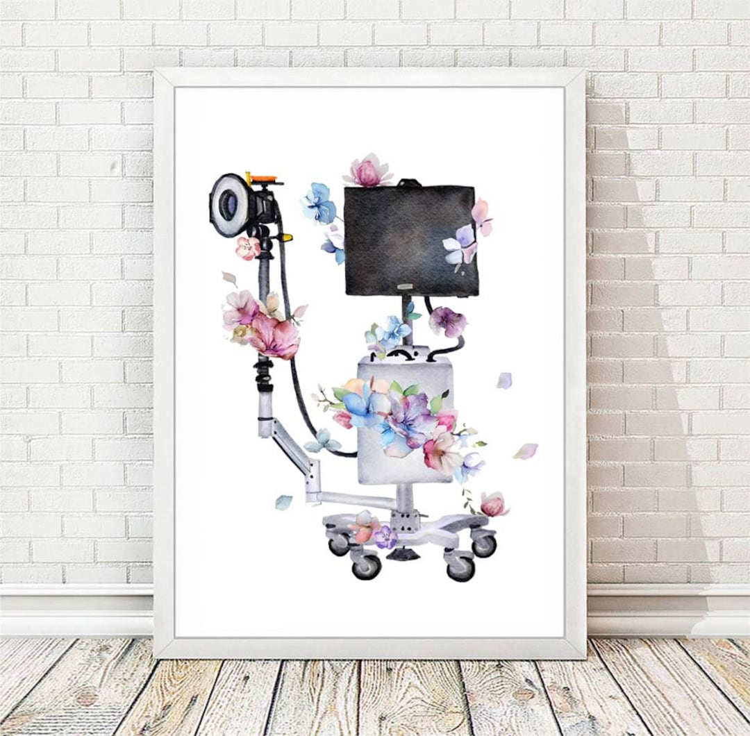 Colposcope Print, Gynae Poster, Medical Art Poster, Gynae Department ...
