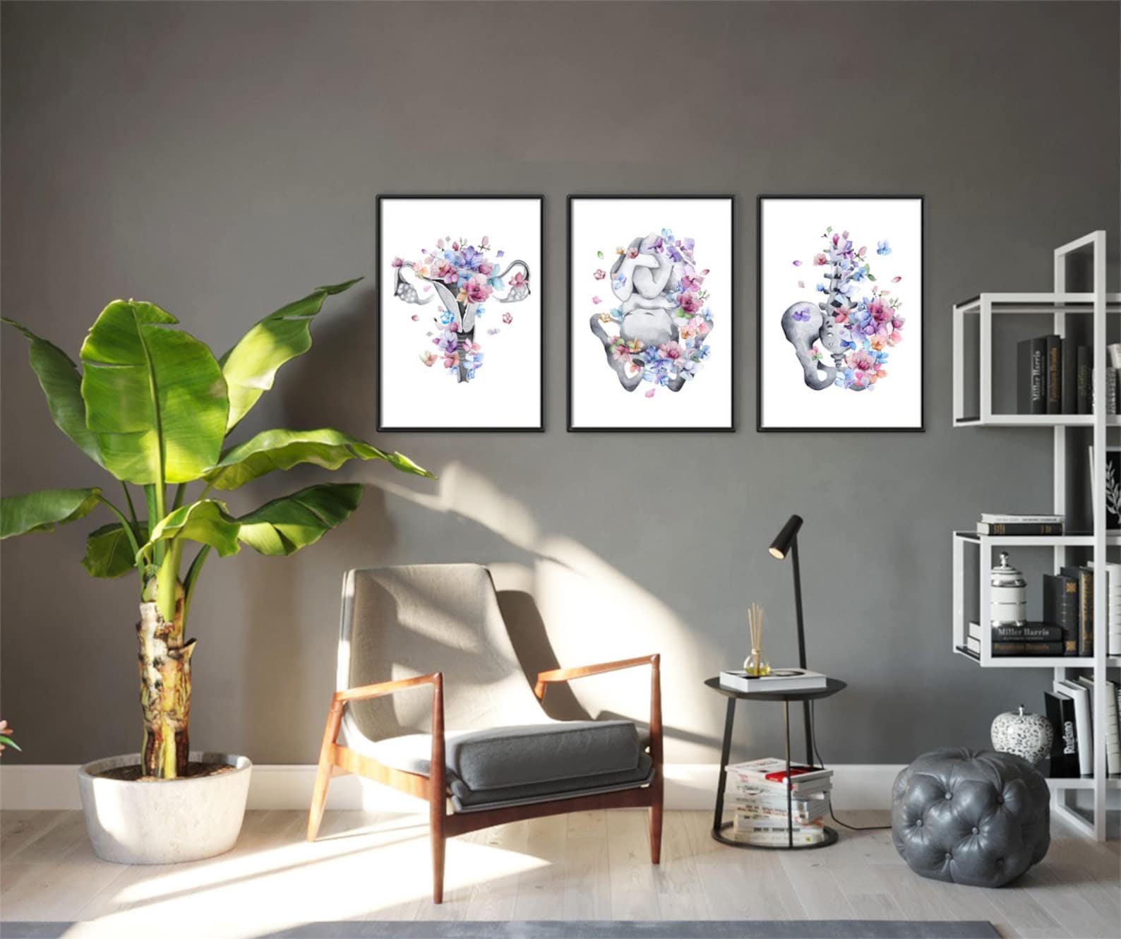 Pregnancy Anatomy Print Doctor Gift Reproductive System Baby | Etsy