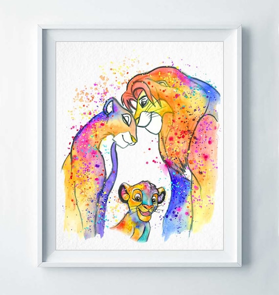 Simba And Nala Drawings
