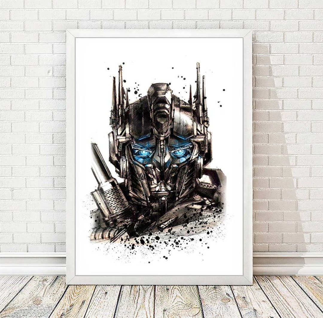 Transformers Poster Transformers Print Transformers Art Print Fan Art ...