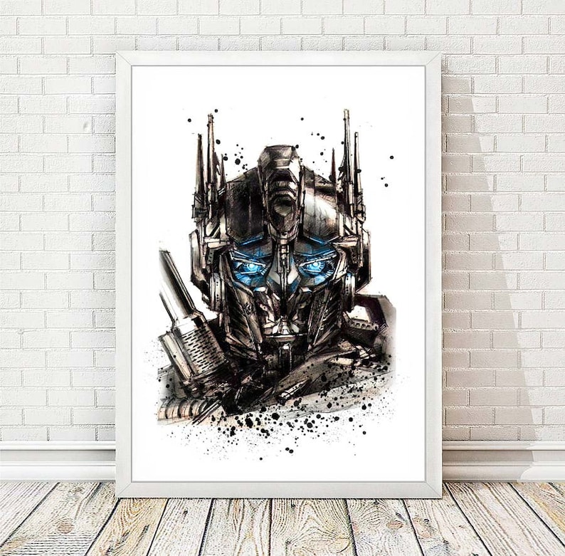 Transformers Poster Transformers Print Transformers Art Print - Etsy