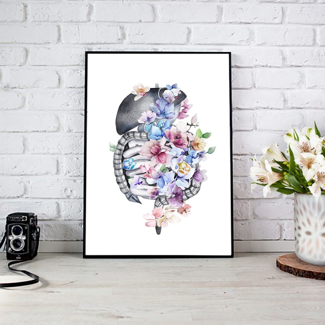 Digestive System Anatomy Print Anatomical Poster Digestive | Etsy