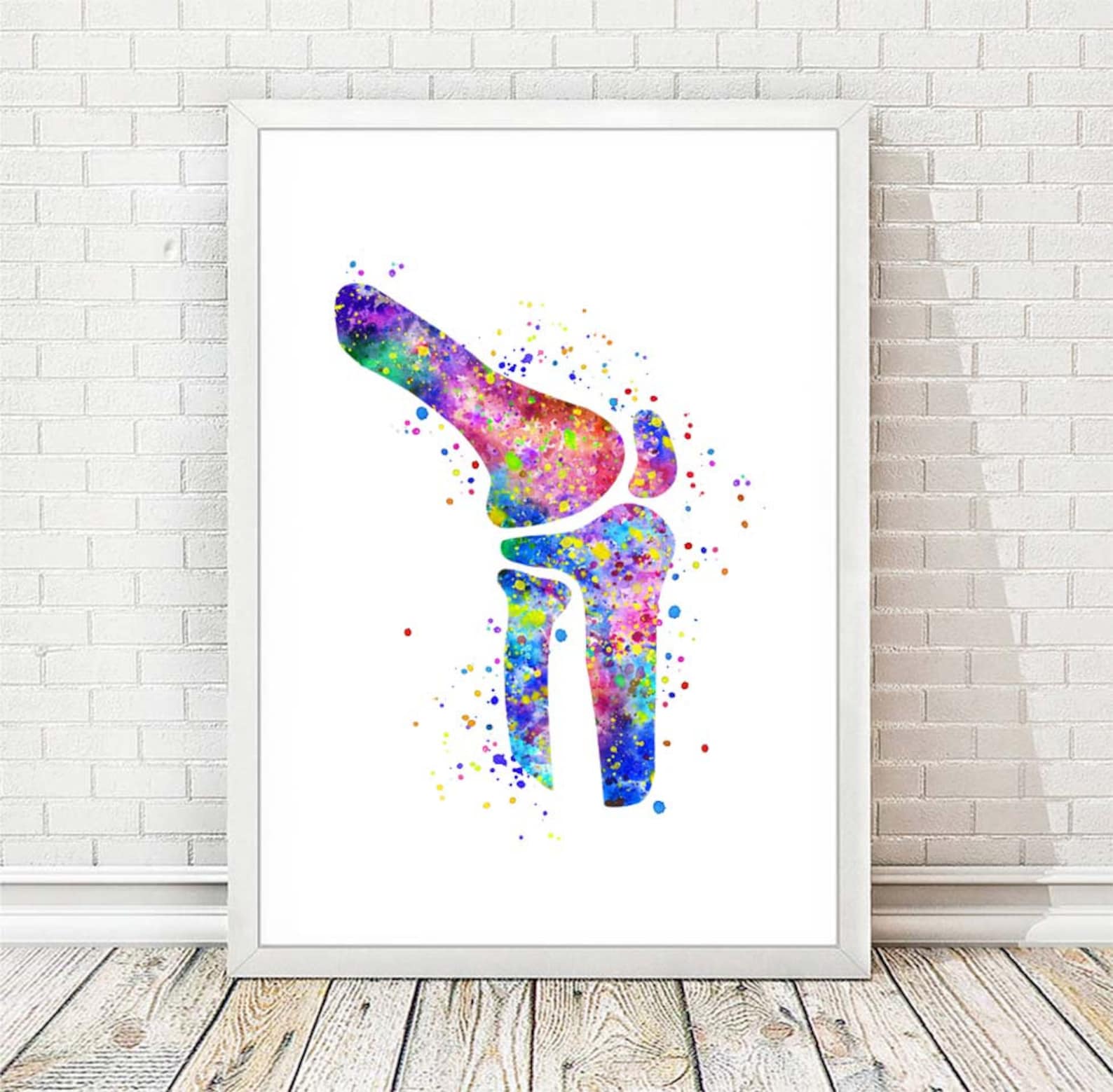 Shoulder Hip Knee Joint Prints Set of 3 Anatomy Wall Art | Etsy
