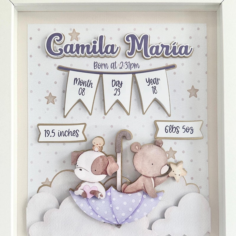 Shadow Box Baby - Etsy