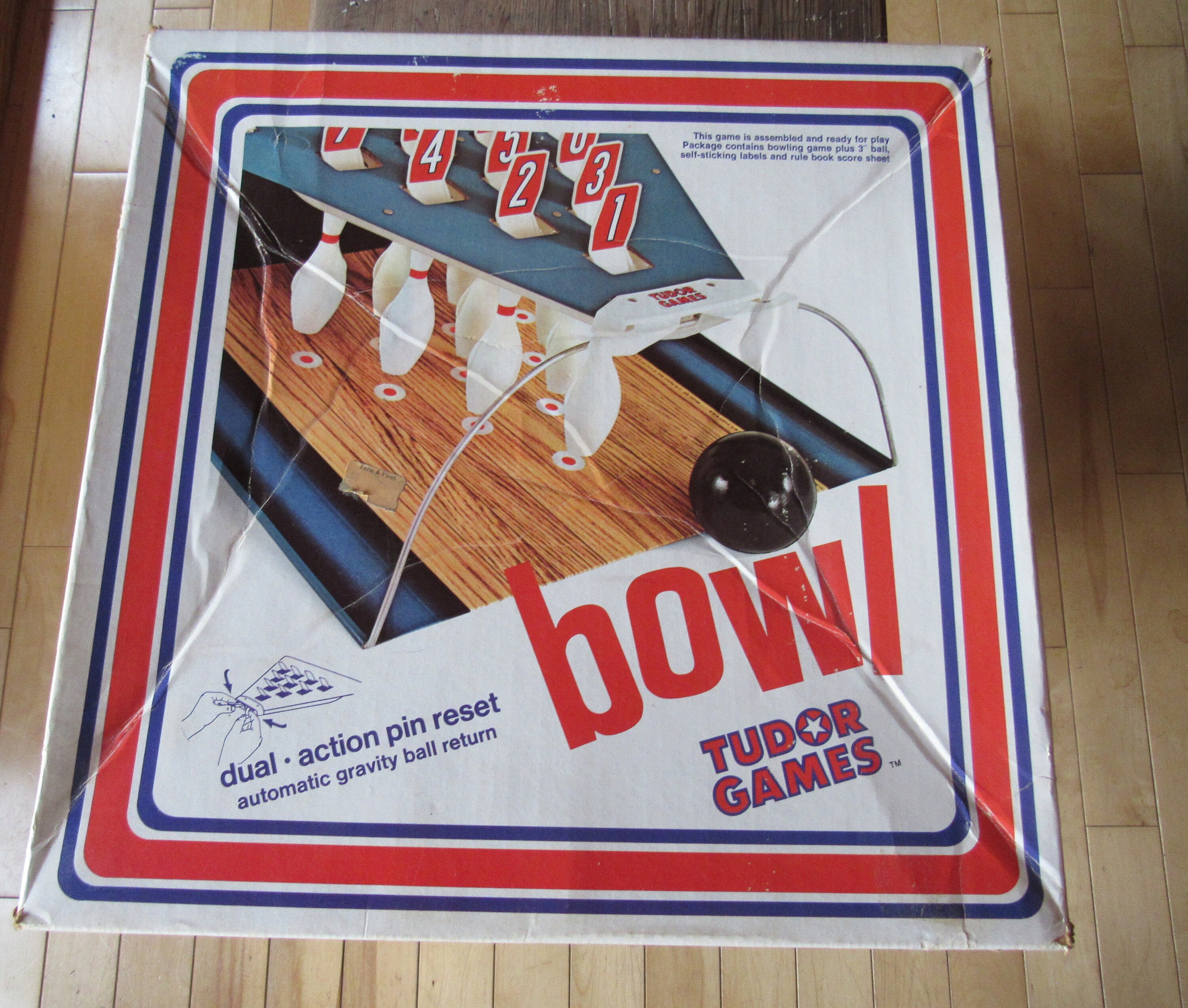 Vintage Tudor Games BOWL Metal Bowling Game 1966 - Etsy