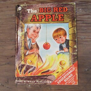 Vintage 1968 the BIG RED APPLE Children's Book Start-right Elf Book - Etsy
