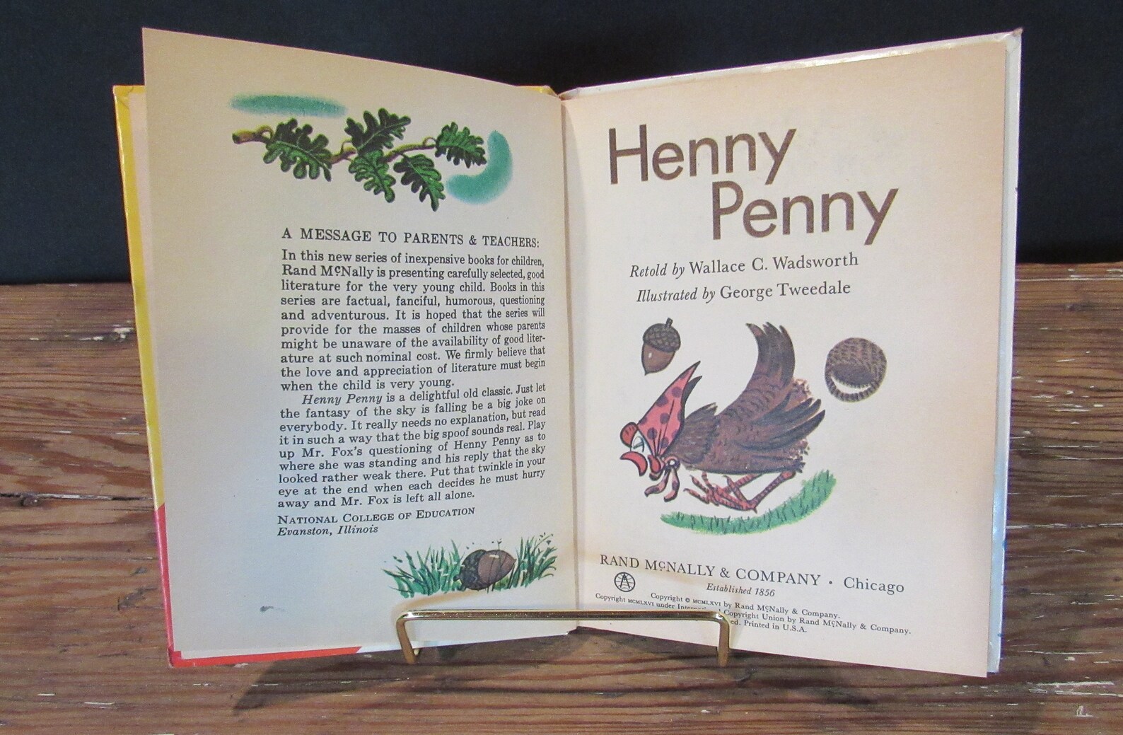 Vintage 1966 Henny Penny Children's Book Start-right Elf Book - Etsy