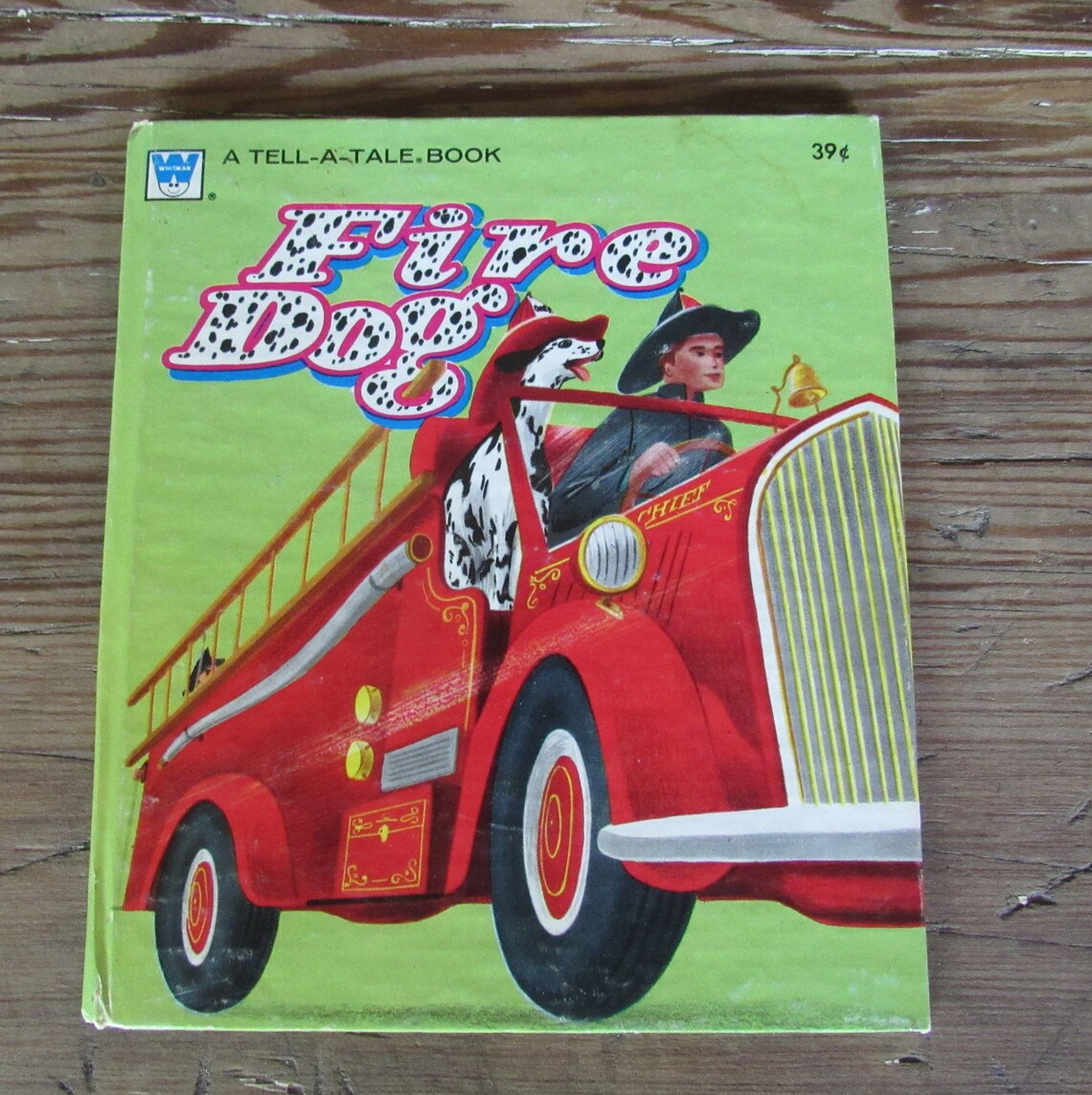 Vintage FIRE DOG Children's Book 1951 A Whitman Tell-a-tale Book - Etsy