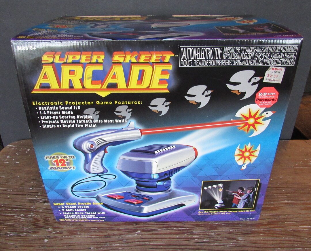 Vintage 1999 SUPER SKEET ARCADE Game in Original Box Tested/works - Etsy
