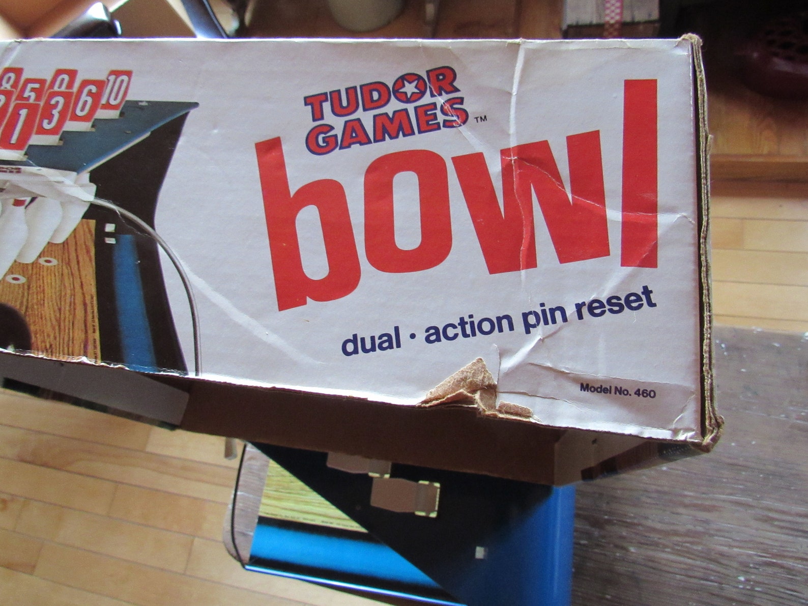 Vintage Tudor Games Bowl Metal Bowling Game 1966 Etsy
