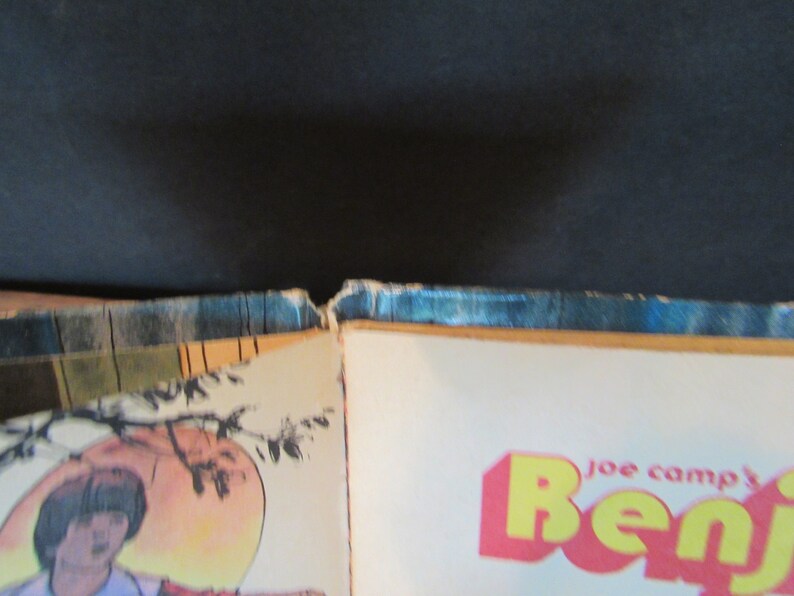 Vintage 1978 Joe Camp's BENJI the Detective Children's Book A Tell-a ...