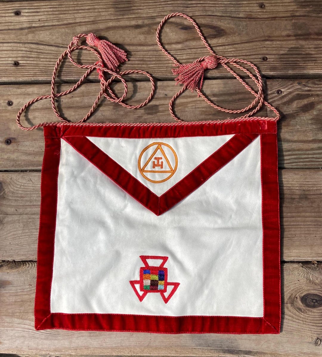 Vintage High Priest Masonic Apron 1930's Ihling Bros Everard Co ...