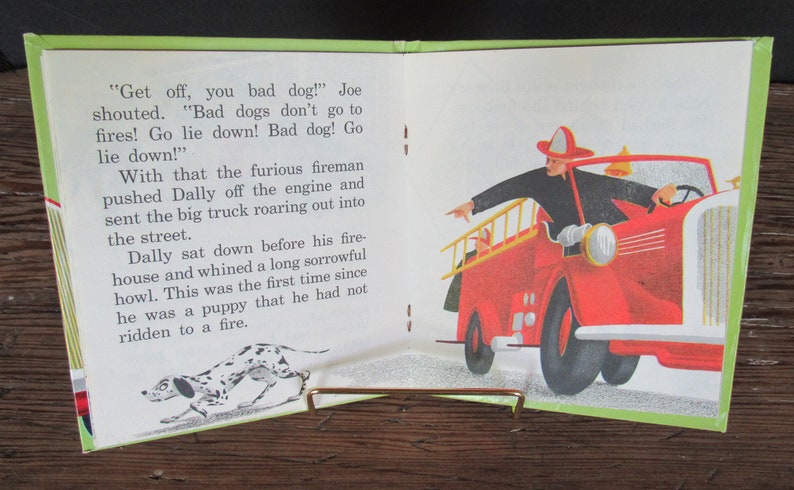 Vintage FIRE DOG Children's Book 1951 A Whitman Tell-a-tale Book - Etsy