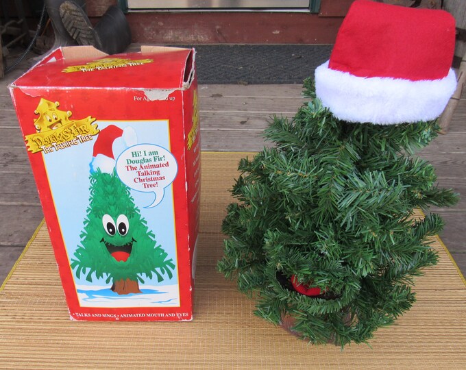 Douglas Fir the Talking Tree, the Animated Talking Christmas Tree, 1996 ...
