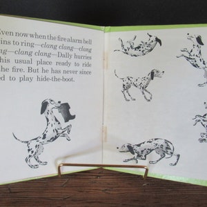 Vintage FIRE DOG Children's Book 1951 A Whitman Tell-a-tale Book - Etsy