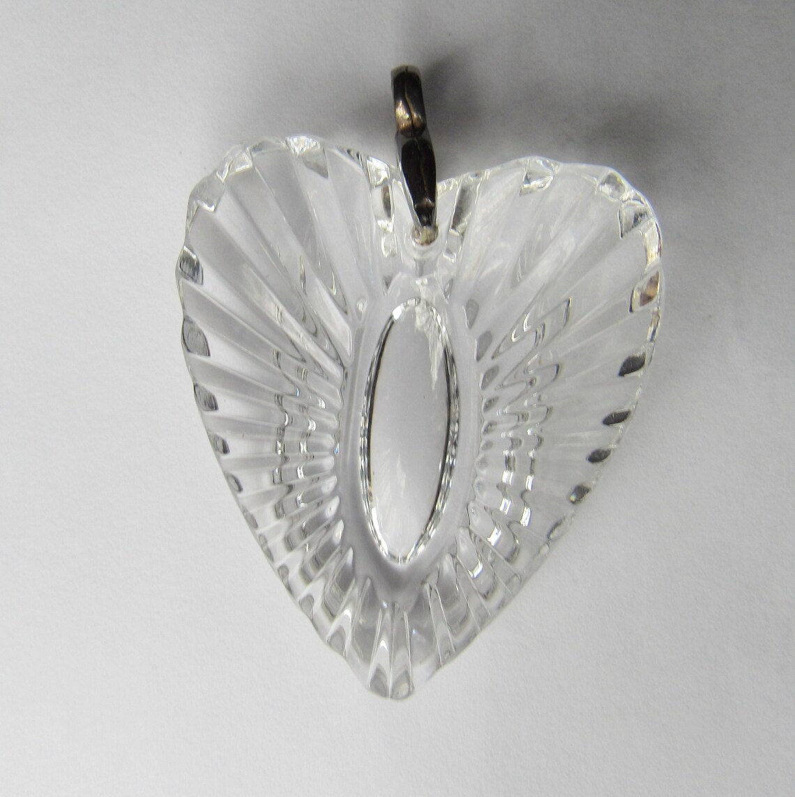 Vintage Waterford Crystal Heart Pendant in Original Box - Etsy