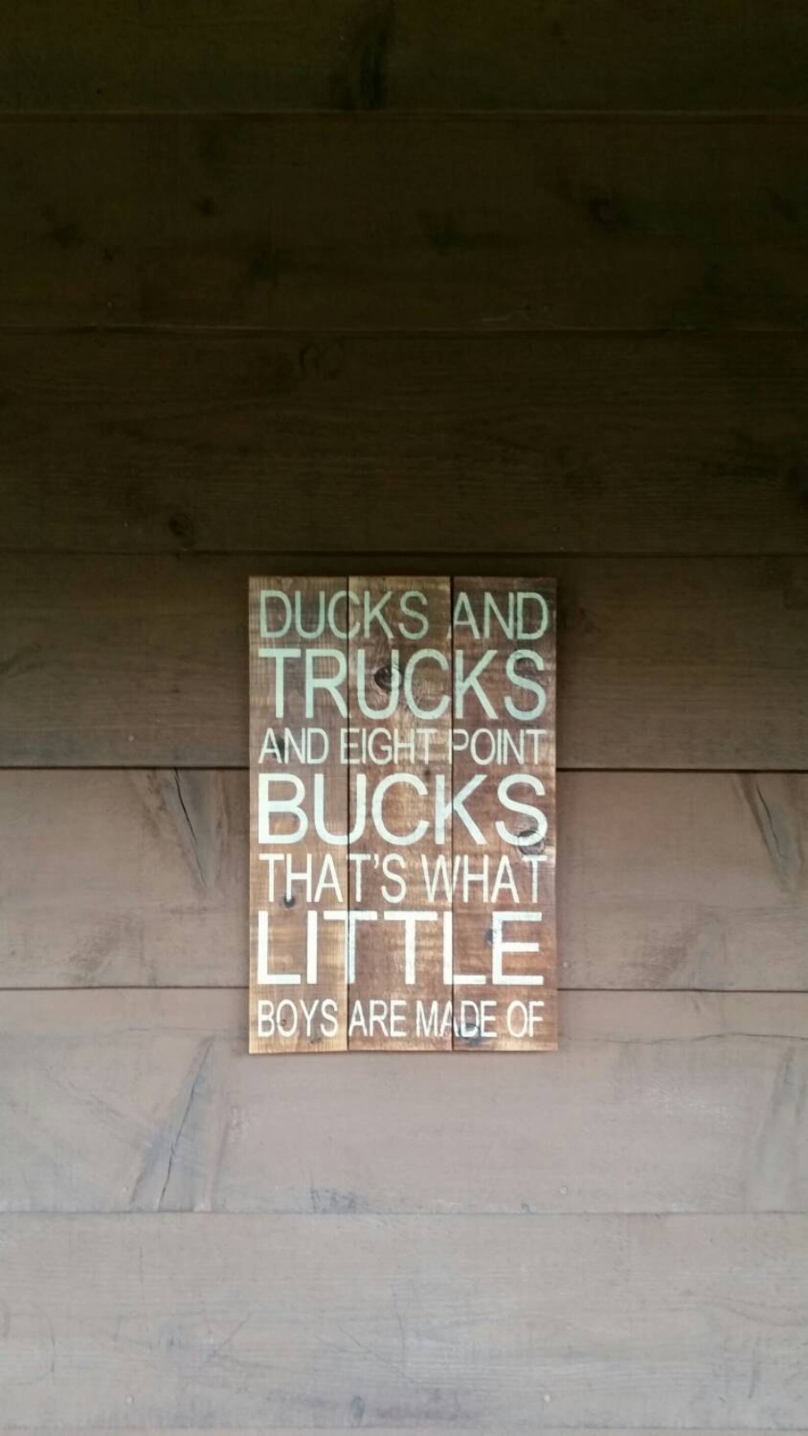 Great Sign for All Your Country Boys! Ducks and Trucks and Eight Point ...