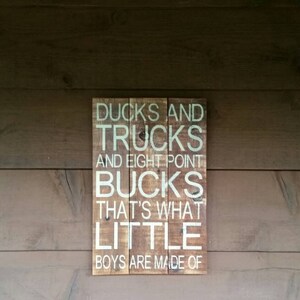 Great Sign for All Your Country Boys Ducks and Trucks and - Etsy