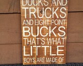 Great Sign for All Your Country Boys Ducks and Trucks and - Etsy
