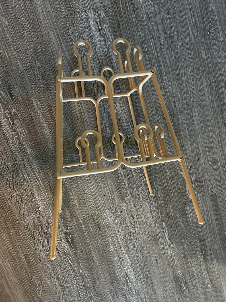 Vintage Yaffa Blocks Mod Plastic Shoe Storage Rack Retro 1980s Holds 8 ...