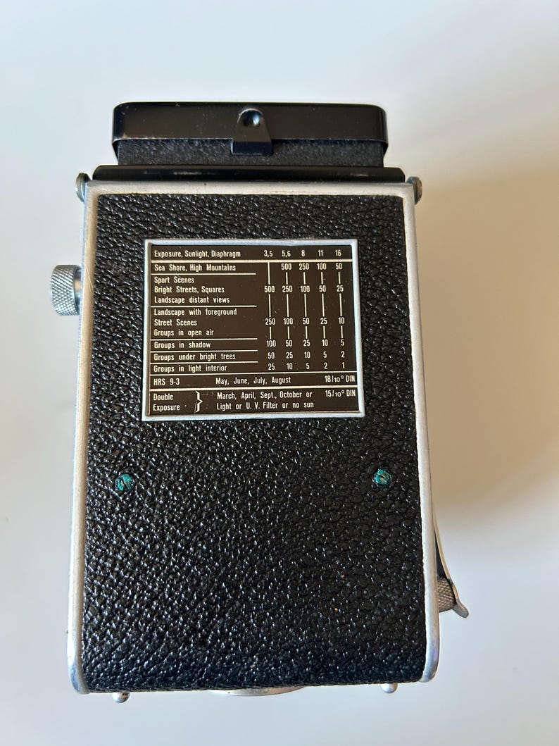 Vintage Rolleiflex Automat TLR W. Zeiss Jena Tessar 3.5/7.5cm 6x6 With ...