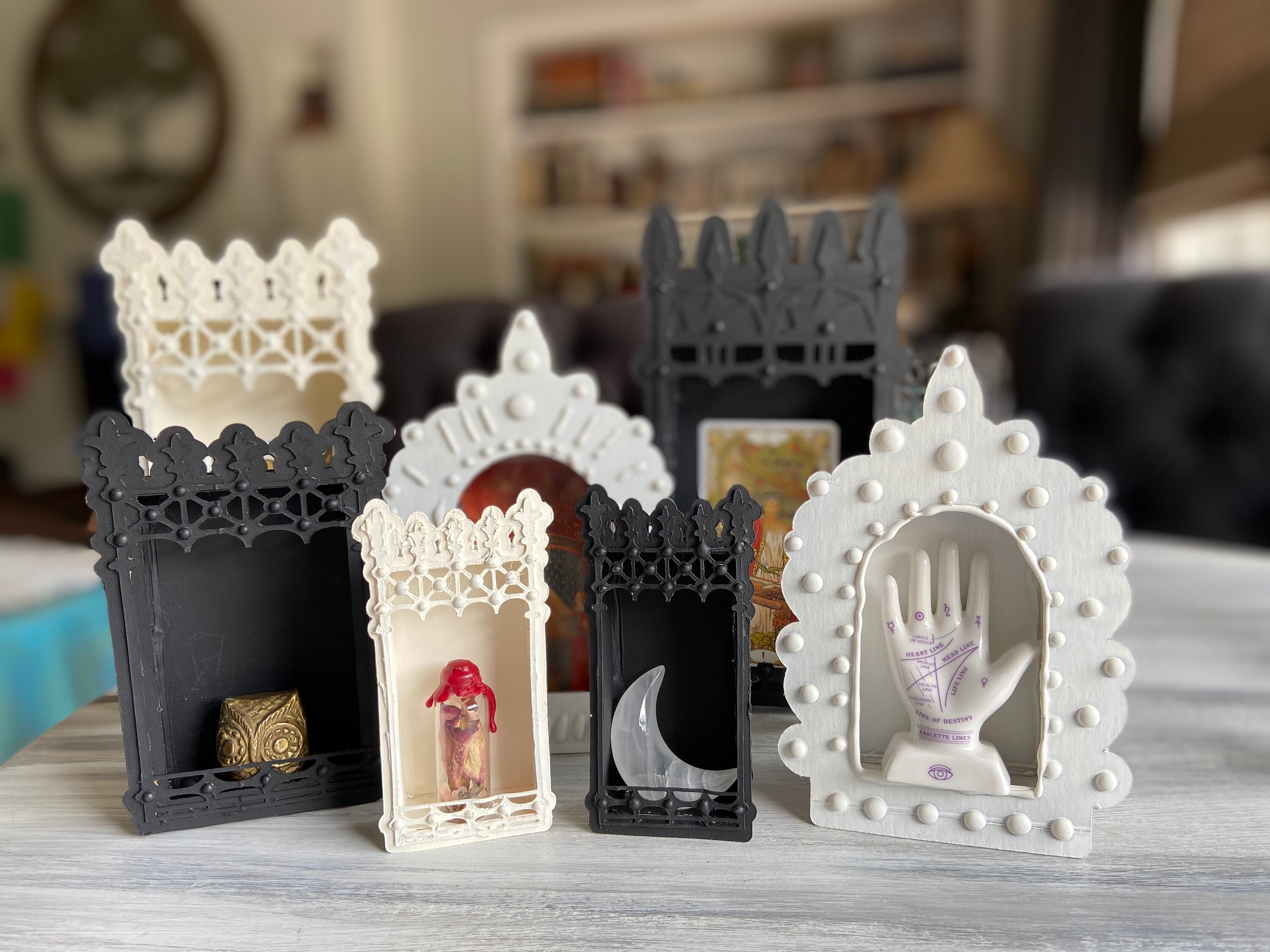 Medium Shrine Box Black | Etsy