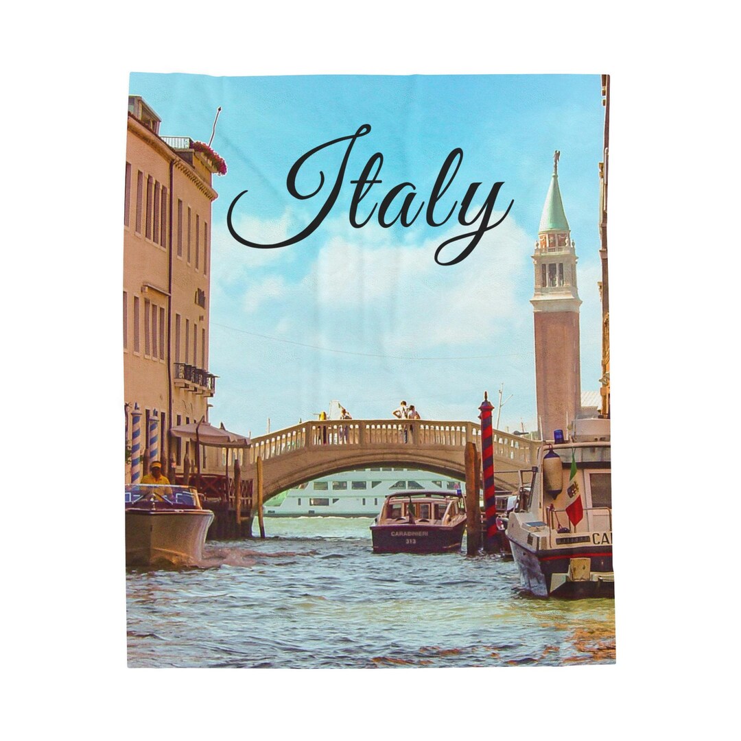 50"x60" Italy Blanket Velveteen Plush Blanket - Etsy