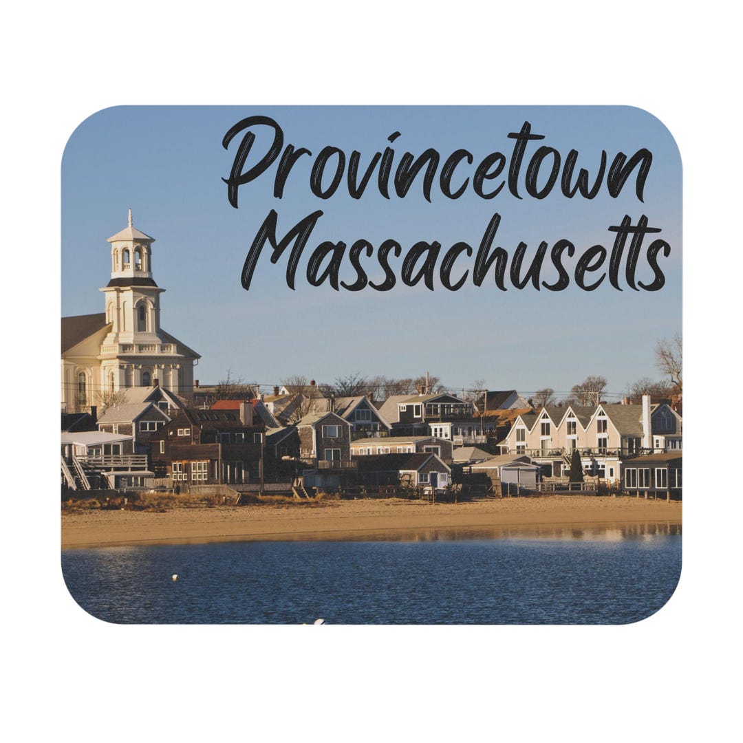 Provincetown Massachusetts Scene Mouse Pad (rectangle) - Etsy