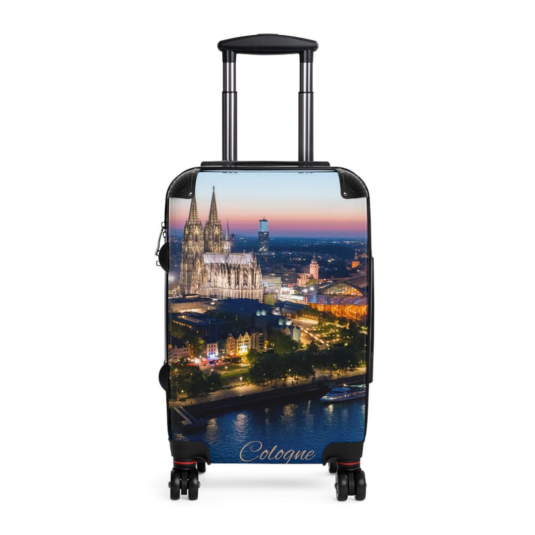 Cologne Germany Travel Suitcase: Adventurer's Carry-on Luggage - Etsy