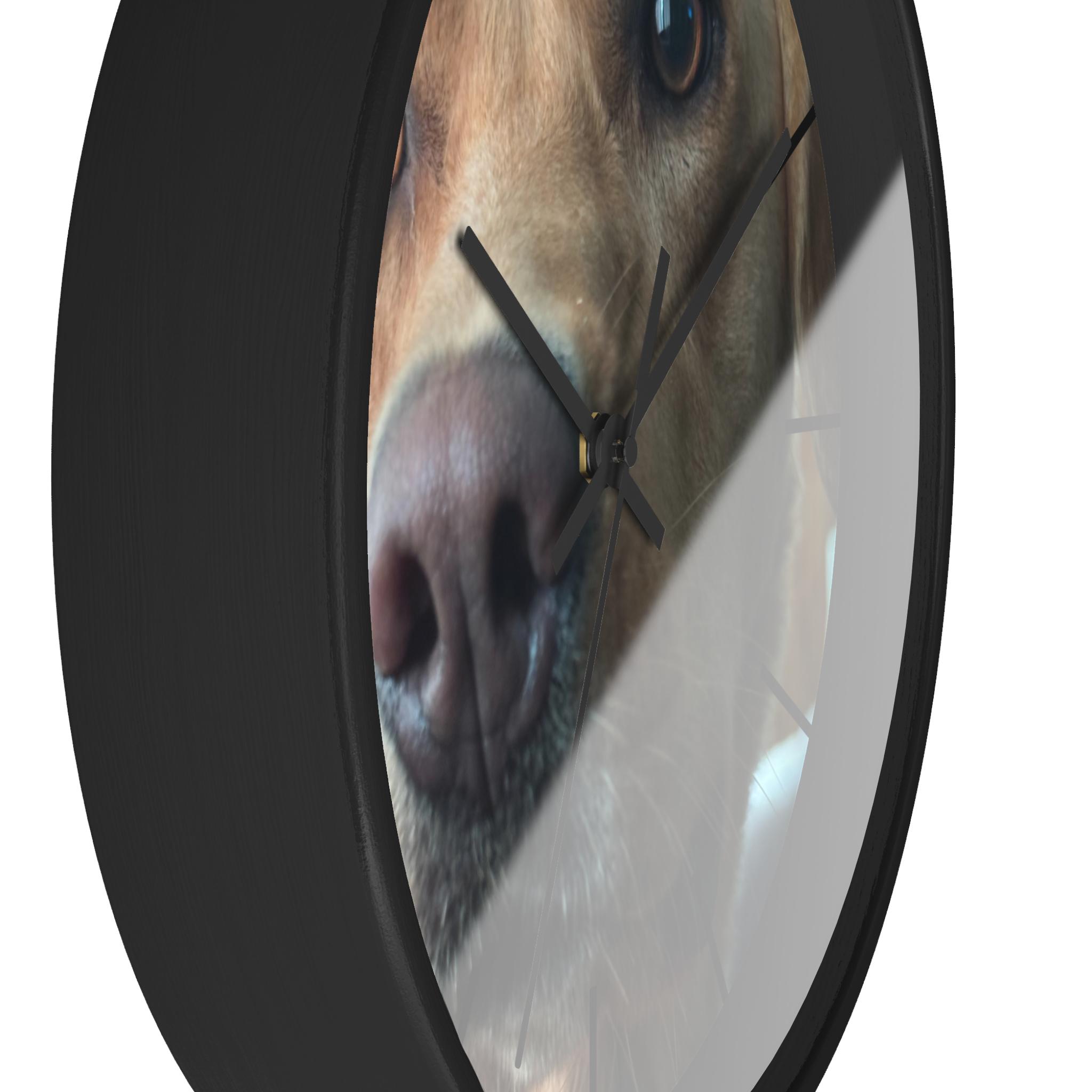 10" Yellow Lab Dog Face Wall Clock - Etsy
