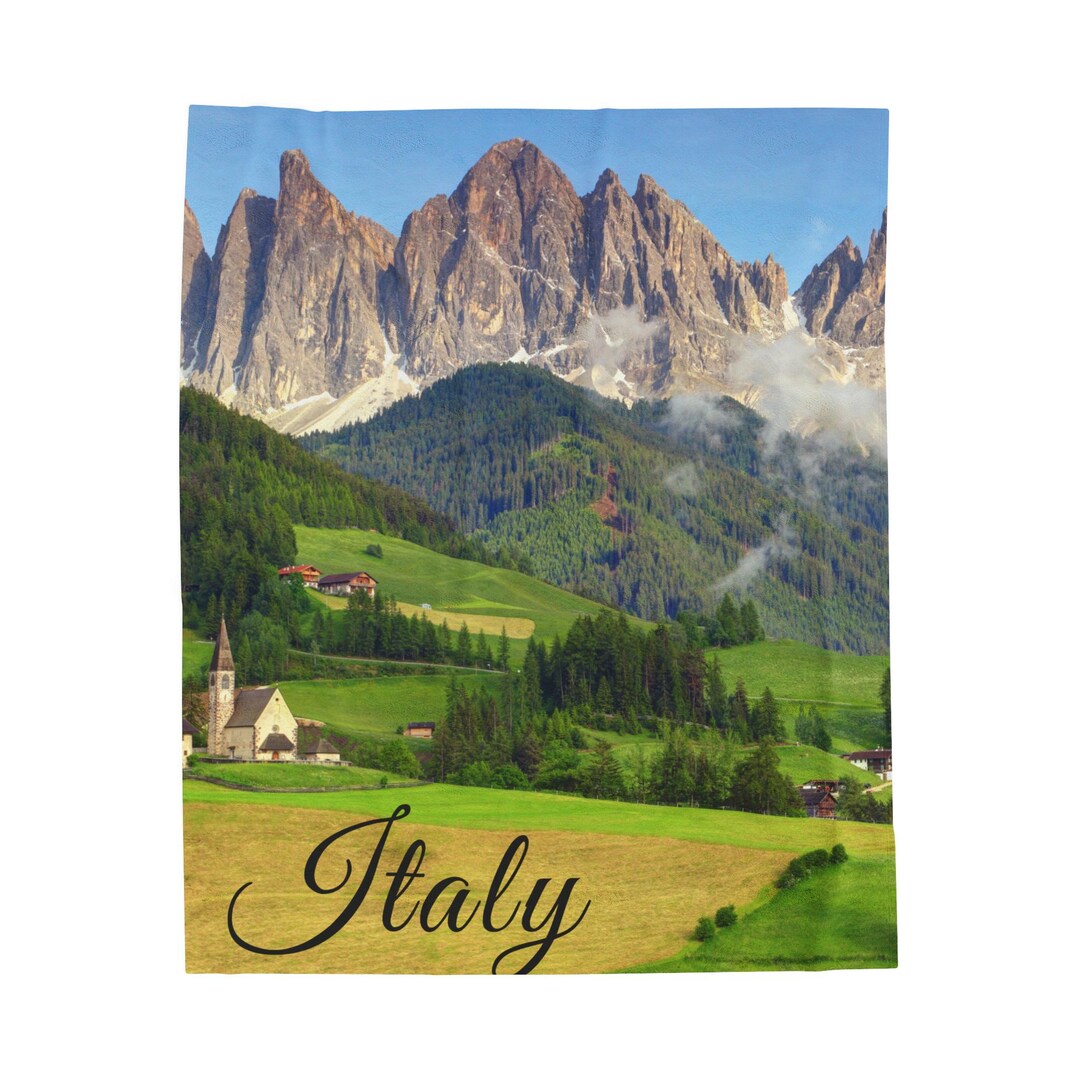 50"x60" Italy Blanket Velveteen Plush Blanket - Etsy