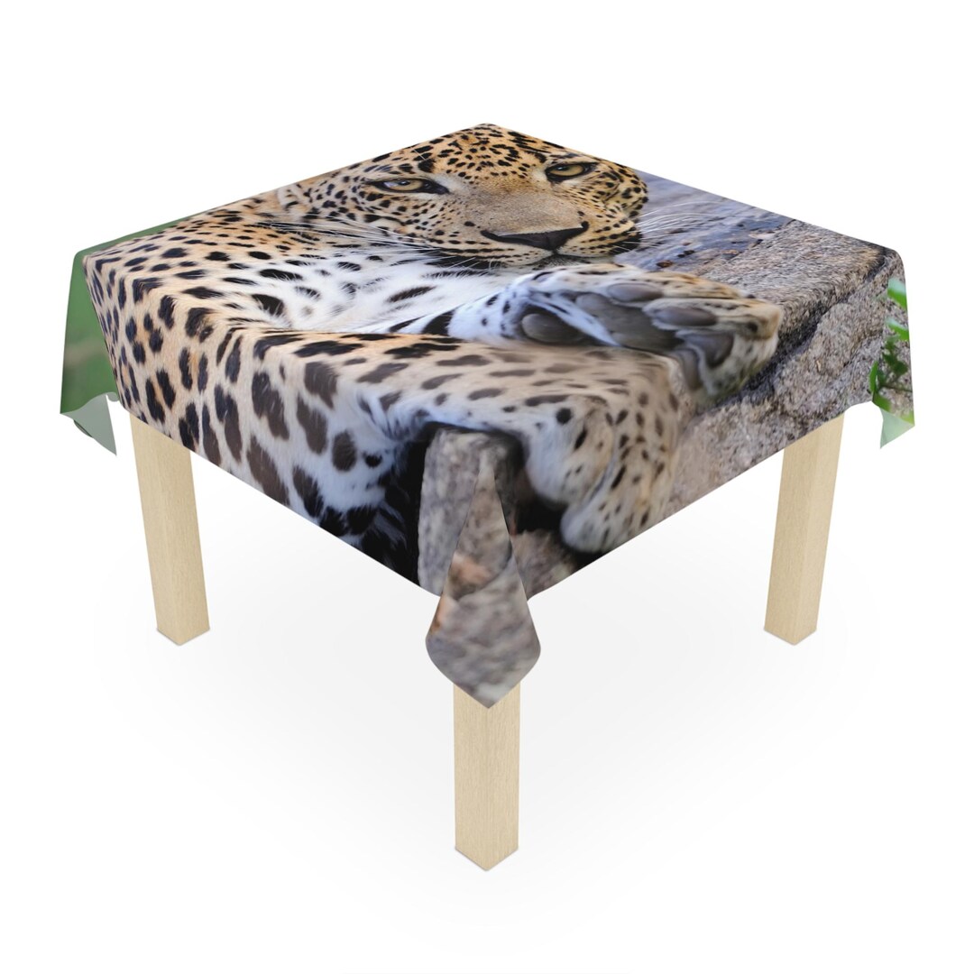 Leopard Tablecloth - Etsy