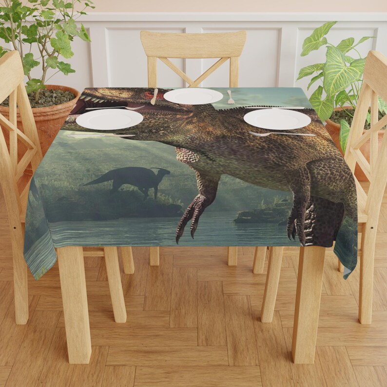 Tyrannosaurus Rex Dinosaur Tablecloth - Etsy