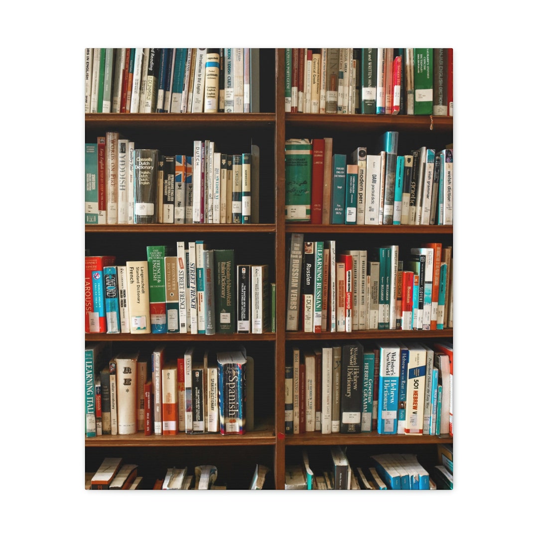 20x24 Inch Reading Books Canvas Gallery Wraps - Etsy
