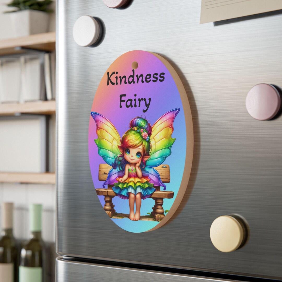 Kindness Fairy Wooden Ornament - Etsy
