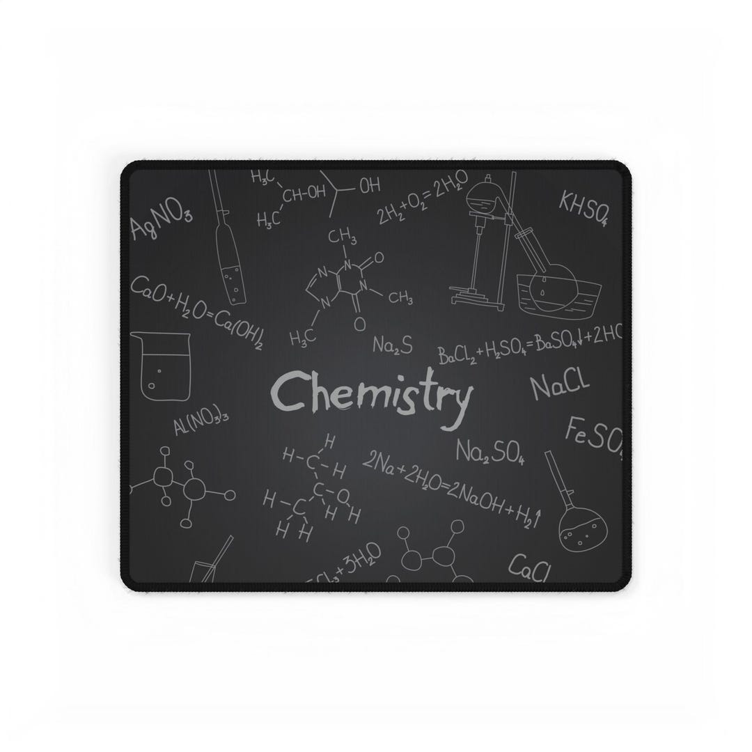 14.4" X 12.1" Chemistry Desk Mat, Science Mouse Pad, Teacher Gift - Etsy
