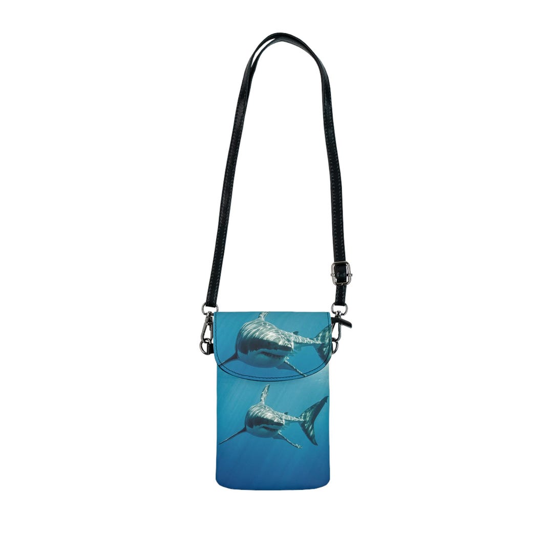 Shark Purse Bag Small Cell Phone Wallet - Etsy